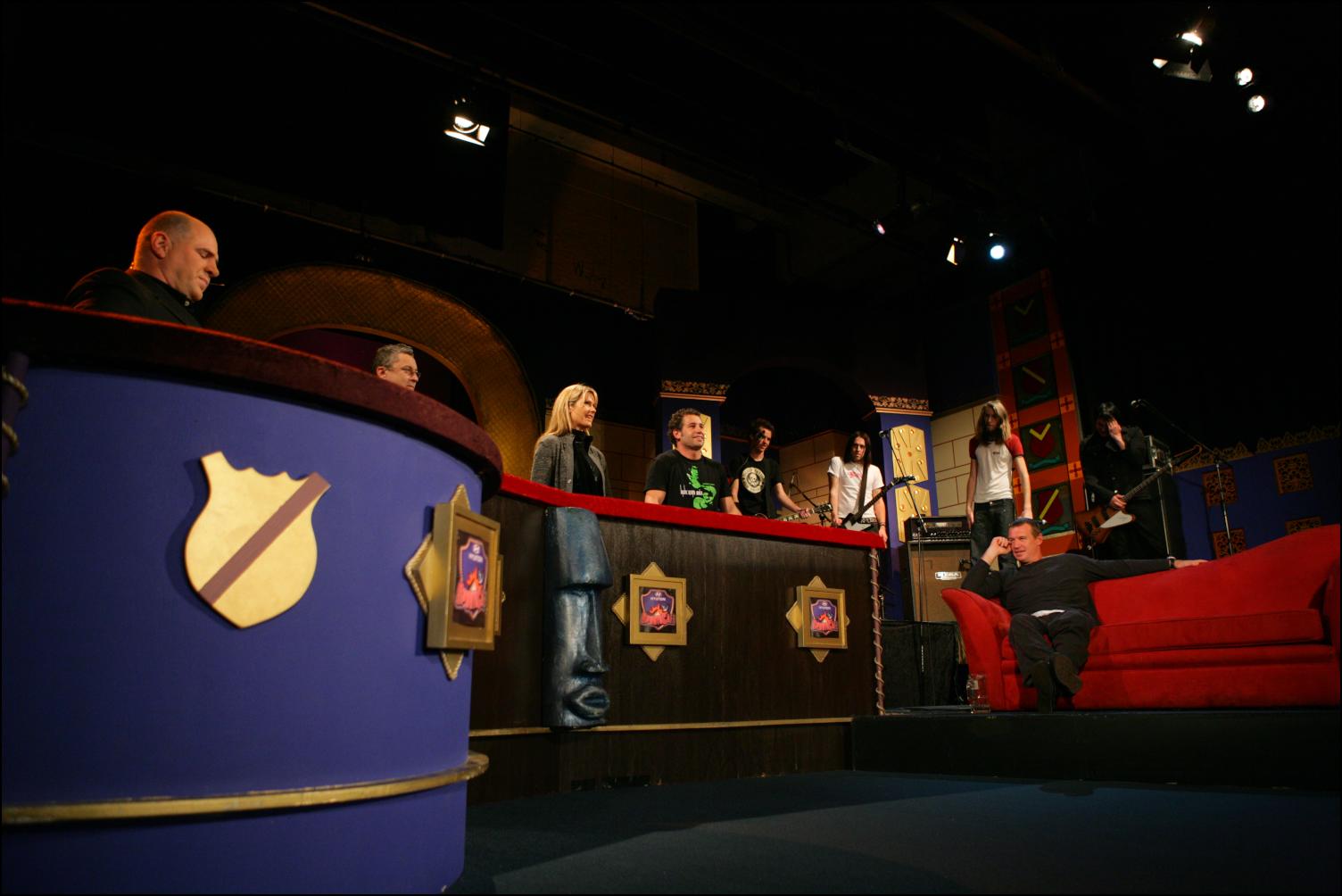 Be part of a television studio audience